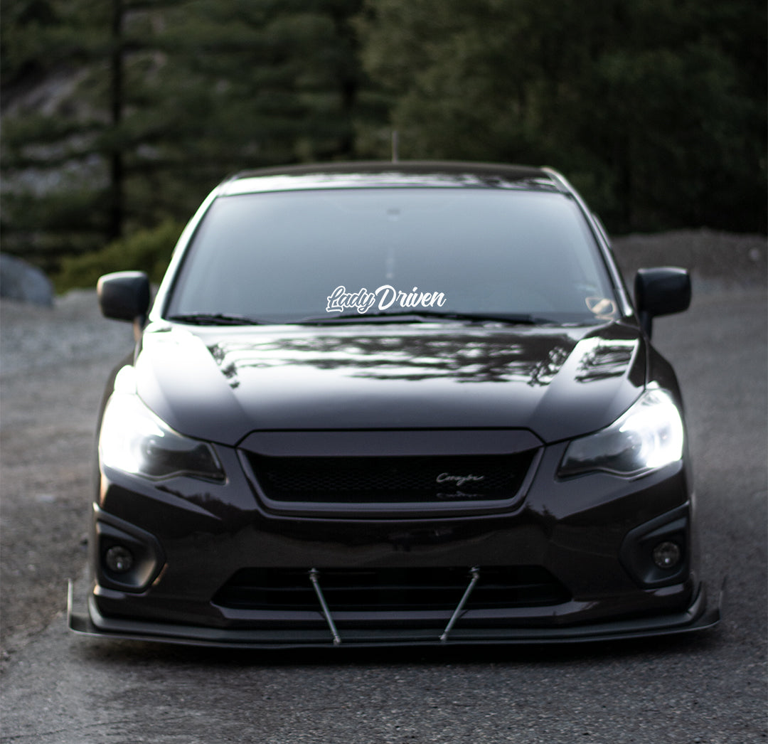 "Lady Driven" Decal – FUNDSCO | LGHTNGAUTO | FB20SOCIETY
